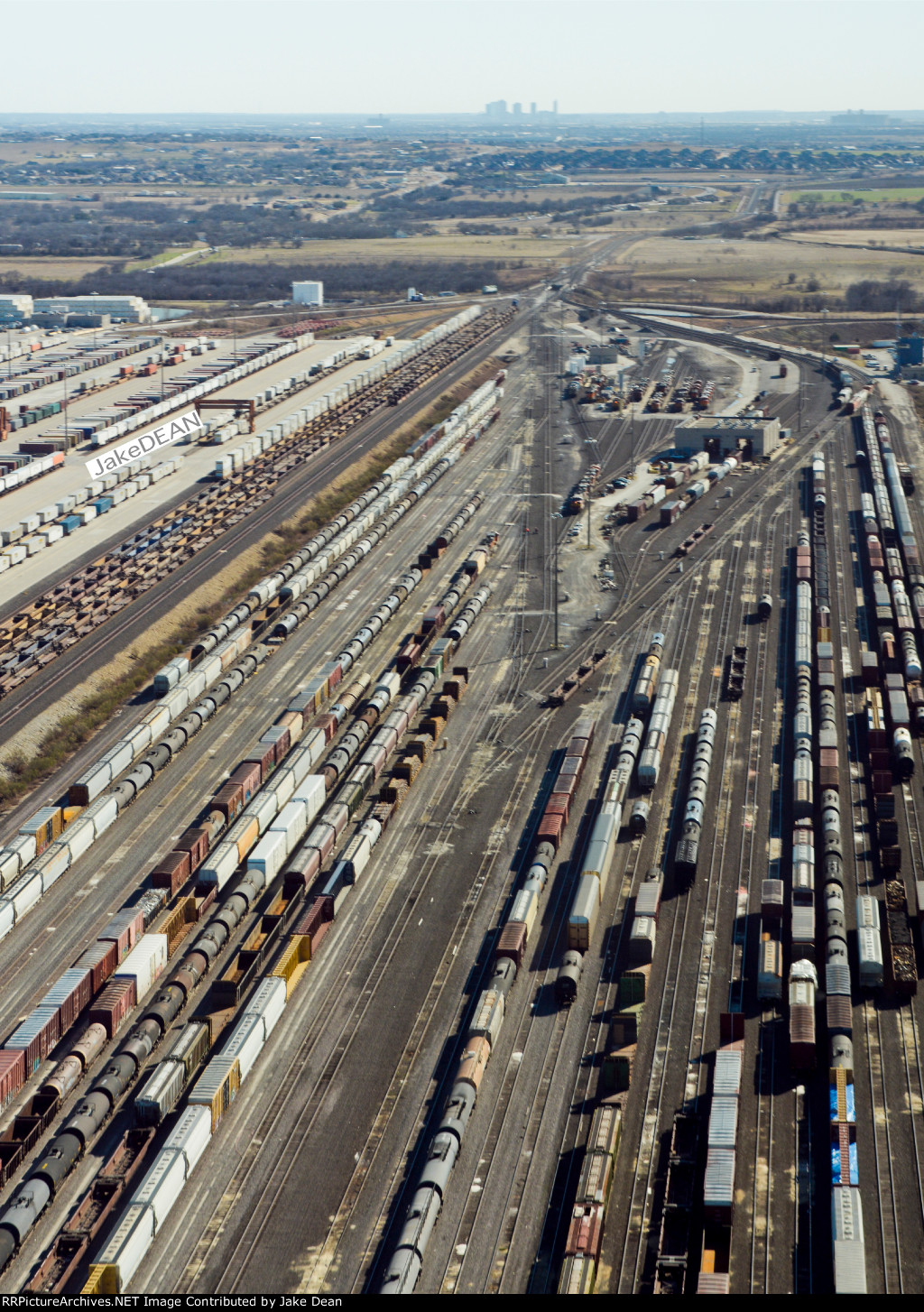 BNSF Intermodal aerial